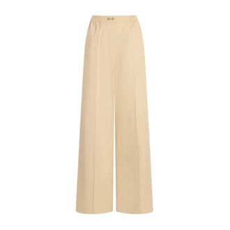 Patou Weite Hose - - Trousers - Damen - Beige - XS