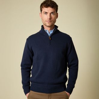 Bexley Valdrik - Pull homme bleu marine