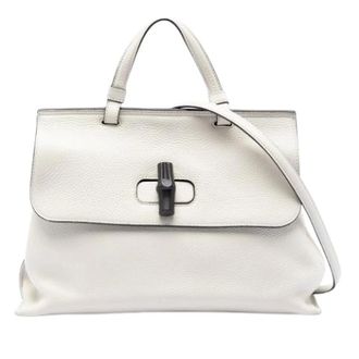 Gucci Pre-owned The Daily Satchel - Femme - Pre-owned - Blanc - Taille: ONE Size