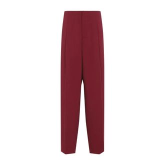 Alberta Ferretti Straight Hosen - - Trousers - Damen - Rot - M