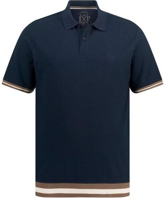 JP1880 Poloshirt Poloshirt Bauchfit Halbarm