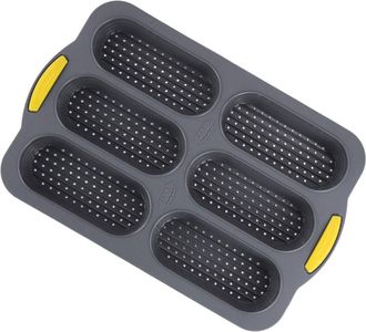Luxshiny Silikon-brotform Für Hotdog-brötchen Antihaftbeschichtete Backform Effizienz Geeignet Zum Backen Und Einfrieren Einfache Reinigung