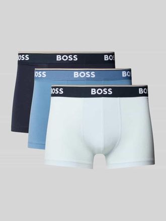 HUGO BOSS Trunks aus Baumwoll-Mix im 3er-Pack