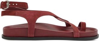 A.Emery sandales The Jalen Slim - Rouge