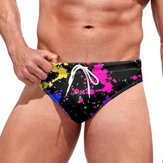 Generic Sous-v&ecirc;tements pour homme, avec impression amusante de dessin anim&eacute;, cale&ccedil;on &eacute;l&eacute;gant pour homme, confortable et doux, sous-v&ecirc;tement avec cordon de ser