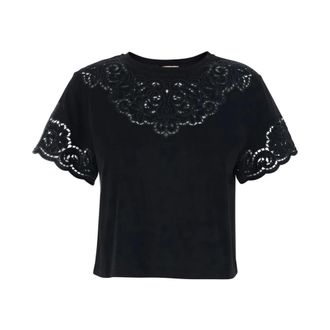 Twinset Damen, Oberteile, Schwarzk, MGr&ouml;&szlig;e