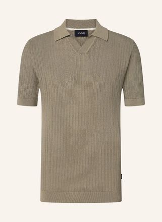 Joop Strick-Poloshirt Baoron gruen