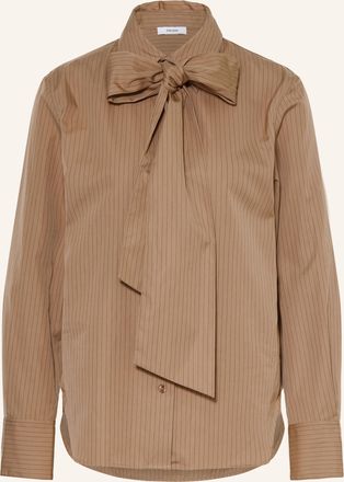 Reiss Reiss Hemdbluse Elowen Mit Abnehmbarer Schluppe braun