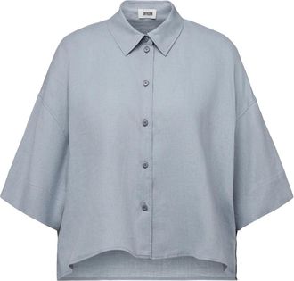 Drykorn Femme, Blouses et Chemises, Bleu, Taille: 40 FR Yarika Blouse