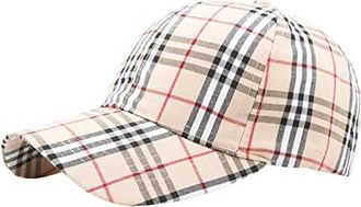 LUOXUEFEI Casquette Chapeau Casquette De Baseball À Carreaux pour Hommes Et Femmes