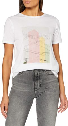 Sparkz Damen Tinja Print Tee 1 T-Shirt, gebrochenes weiß, M