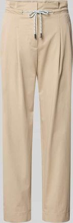 Marc Cain Straight Fit Stoffhose mit Tunnelzug
