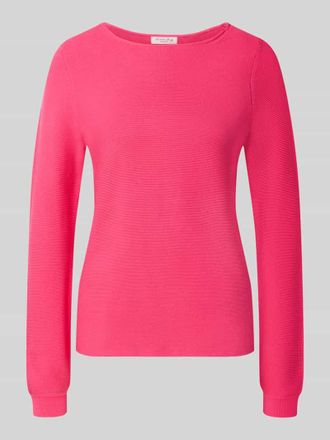 Christian Berg Pullover aus reiner Baumwolle in Strick-Optik