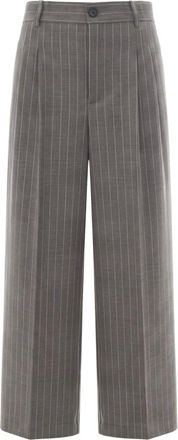 P.A.R.O.S.H. P.a.r.o.s.h., Femme, Pantalons, Gris, Taille: 38 FR Pantalon large