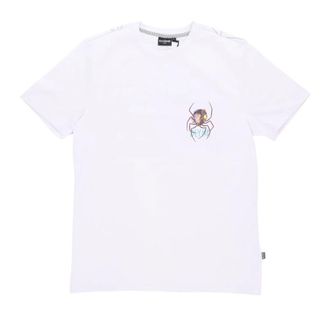 Dolly Noire Spider Tee Lavendel Herren T-Shirt - - Tops - Herren - Lila - XL