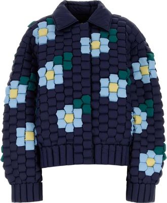 RAXXY Femme, Vestes, Bleu, Taille: 40 FR Nylon Down Jacket