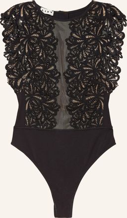 Livy Livy Body Lennox Mit Glitzergarn Und Spitze schwarz