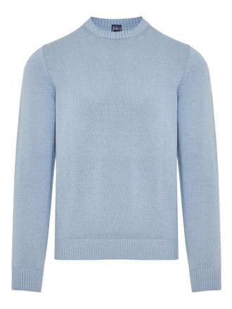 Fedeli pull en coton - Bleu