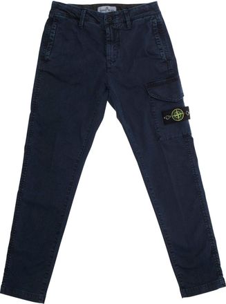 Stone Island Pantalon de l&icirc;le de pierre bleu