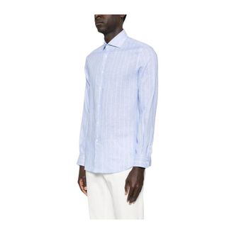 Brunello Cucinelli Herren, Shirts, Blau, LGr&ouml;&szlig;e