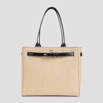 Tom Ford Sac fourre-tout en raphia en veau lisse
