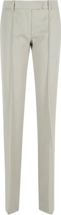 The Attico Femme, Pantalons, Gris, Taille: 38 FR Long Pant