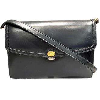 Celine Sac bandouli&egrave;re en cuir pr&eacute;-poss&eacute;d&eacute; - Femme - Pre-owned - Bleu - Taille: ONE Size