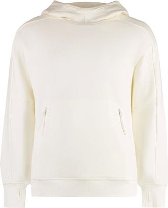 C.P. Company C.p. Company, Homme, Sweatshirts et sweats &agrave; capuche, Blanc, Taille: XL Goggle Cotton hoodie