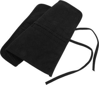 TOPBATHY Canvas Pinselstift Rolle Doppellagig Aufrollbarer Kalligrafie Pinselhalter Schreibwaren Organizer F&uuml;r Malerei Und Zeichenstifte