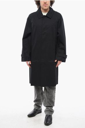 adidas Lightweight Twill Cotton Coat with hidden Closure size Xl