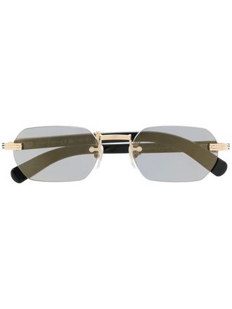 Cartier lunettes de soleil &agrave; monture g&eacute;om&eacute;trique - Or