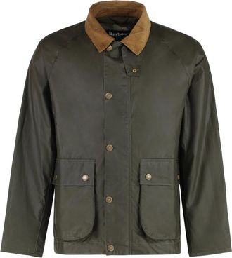 Barbour Modern Bedale Waxed Jacket - - Jackets - Herren - Gr&uuml;n - 2XL