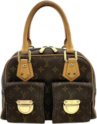 Louis Vuitton Sac &agrave; main M40026 Pre-owned - Femme - Pre-owned - Brun - Taille: ONE Size