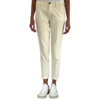 Roy Rogers Chino Flow Hosen - - Trousers - Damen - Beige - W30