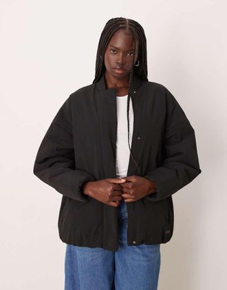 Calvin Klein Jeans Bomber matelassé - Noir