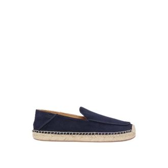 HUGO BOSS Homme, Chaussures, Bleu, Taille: 45 EU Espadrilles Bleu Fonc&eacute; Slip-On