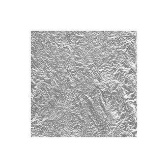 SELVA Blattmetall, 25 Bl&auml;tter, f&uuml;r hochgl&auml;nzende, metallische Effekte, zum Veredeln und Verzieren (Silber)