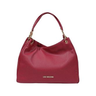 Love Moschino Sac Hobo en Similicuir - Femme - Sacs - Violet - Taille: ONE Size