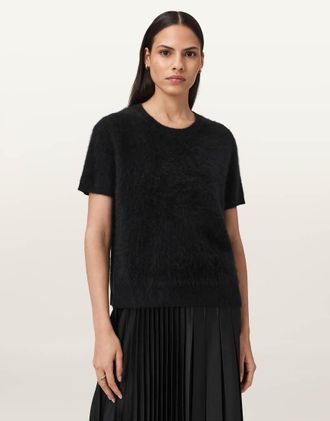 AllSaints Rebel - T-shirt - Noir