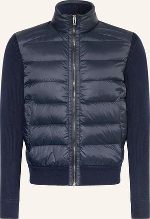 Belstaff Lightweight-Daunenjacke Compound Im Materialmix blau
