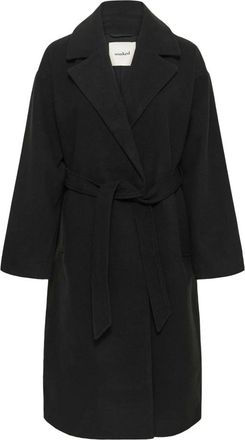 Soaked In Luxury SLRubie Manteau Ceinture - Femme - Manteaux - Noir - Taille: 42 FR