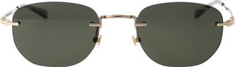 Montblanc Mb0303S Stilvolles Modell - - Accessories - Herren - Gelb - 52 MM