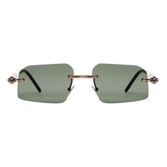 Kuboraum Mask P64 Sonnenbrille - - Accessories - Damen - Braun - ONE SIZE