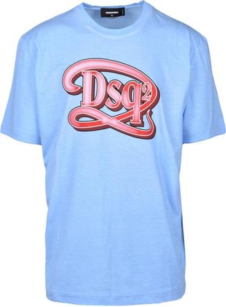 Dsquared2 Homme, Tops, Bleu, Taille: XL T-Chemises