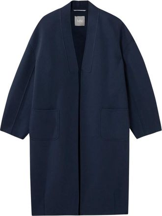 Max Mara Femme, Manteaux, Bleu, Taille: 42 FR Robe Coat