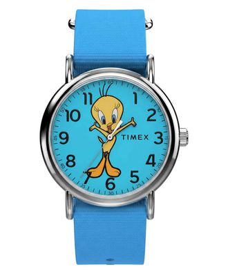 Timex Looney Tunes Blau Herren Armbanduhr TW2Y99500
