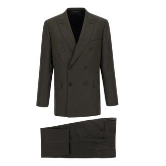 Brioni Lipari Anzug - - Suits - Herren - Braun - L