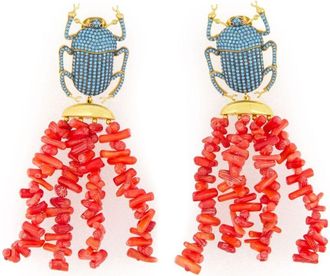 Begum Khan Pharao Corsica Ohrclips - Gold