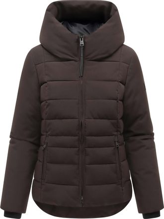 Navahoo Damen Steppjacke Steppt&auml;nzchen mit Kapuze
