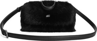 Dolce & Gabbana My Sicily Tote Bag mit Pelzhenkel - Schwarz